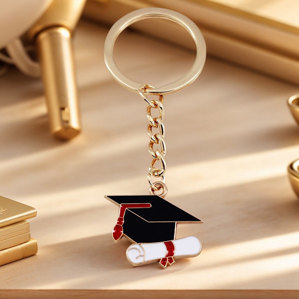 2025 Graduation Cap KeyChain Graduation Gifts Keychain Party Favors (B ...