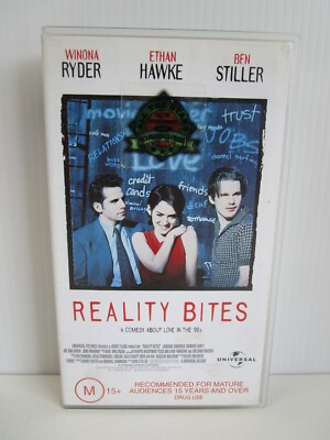 Reality Bites, Winona Ryder, VHS Tape, Vintage Video, Movie M, 1994 | eBay