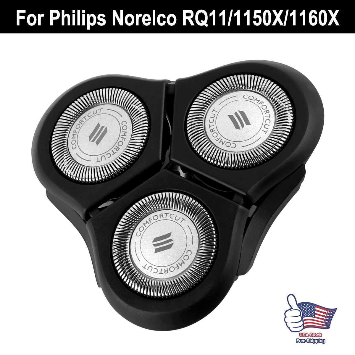 For Philips Norelco RQ11 1160X 1150X Shaver Razor Head Blade Cutter ...