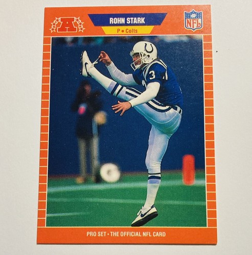 1989 Pro Set #164 Rohn Stark Indianapolis Colts Football Card Tc4 | eBay