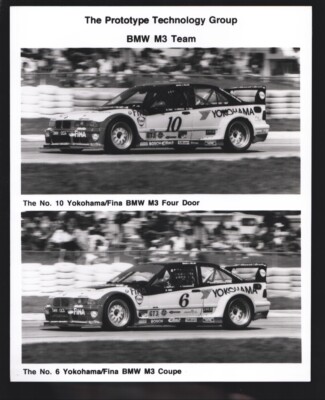 Sports Pub: Prototype Tech Group BMW M3 IMSA Racing Team 8 X 10 B&W ...