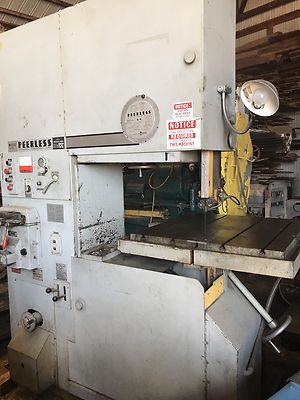 Peerless 3000 MH 36" Bandsaw Hydraulic Tilt Table & Blade Welder ...