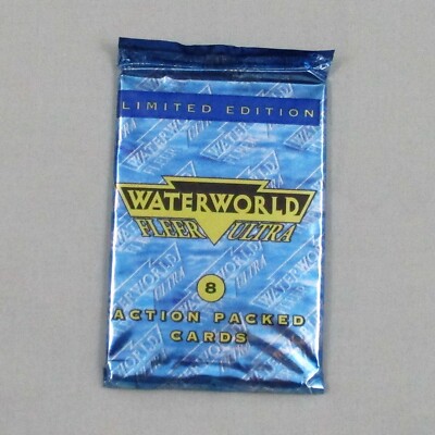 1995 FLEER ULTRA WATERWORLD 8-CARD SEALED PACK | eBay