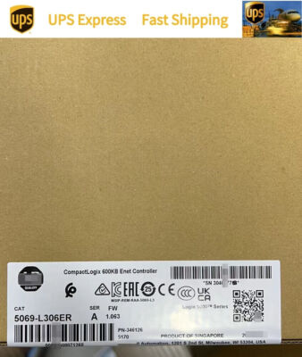 Free Tax 5069-L306ER AB CompactLogix 600KB Enet Controller 5069L306ER ...