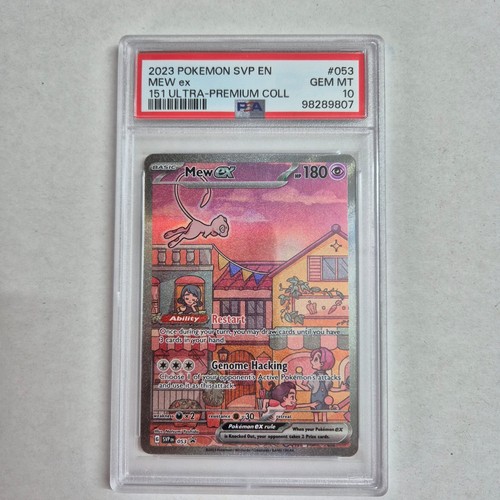 Pokémon Mew ex 151 Ultra Premium Collection Promo #053 englisch PSA 10 ...