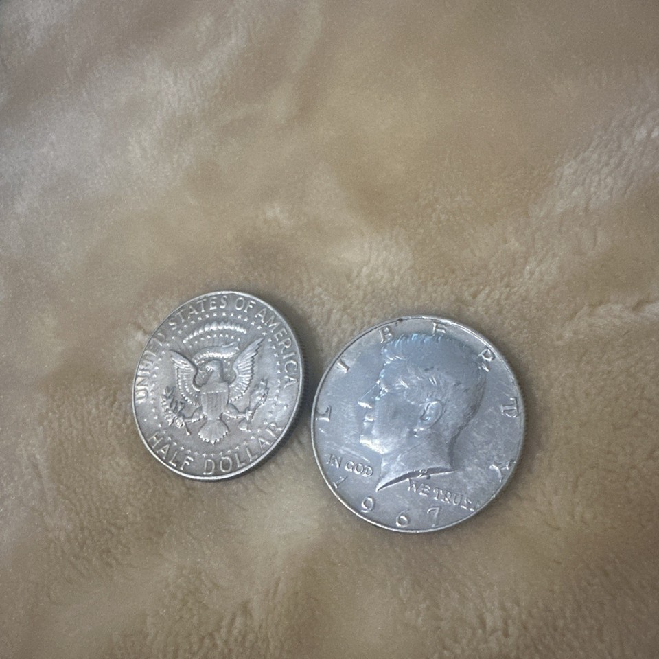 1967P&D Kennedy Half Dollar Business Strike Coins | eBay