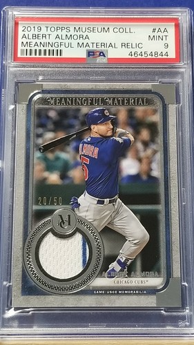 Albert Almora - 2019 Topps Museum Collection Meaningful Material Relic ...