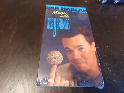 Dan Harlan Magic With Rubber Bands Volume 3 L&L Magic / Magician VHS ...