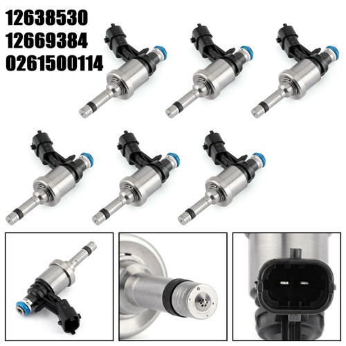 6PCS Fuel Injector For Holden Commodore VE 2009-2013 SV6 3.6 i V6 LLT ...