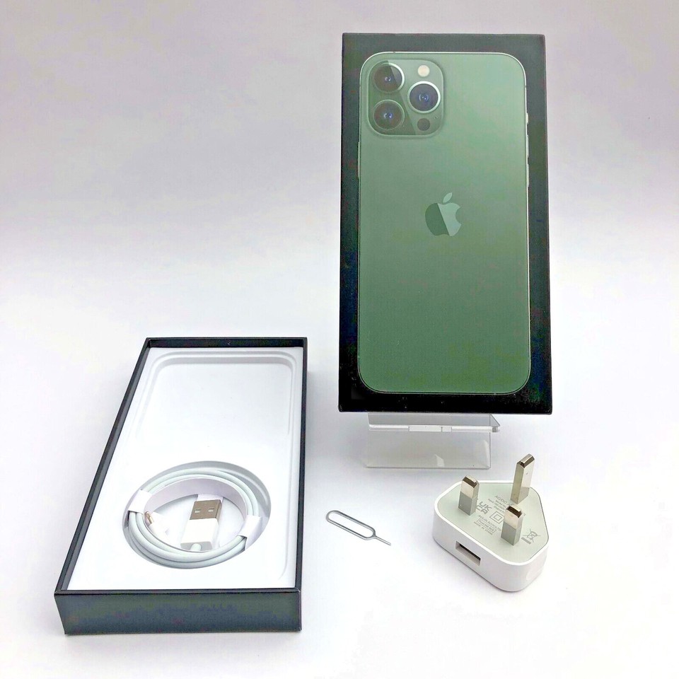 Genuine Apple iPhone 13 Pro Max empty box + Accessories 128GB 256GB ...