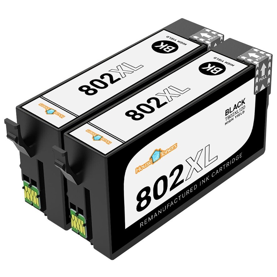 T802XL Ink Cartridges for Epson WorkForce Pro WF-4720 WF-4730 Lot | eBay