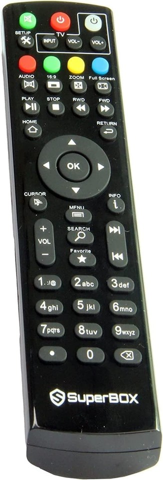 Superbox Remote Control for Superbox Works with All Superbox ...