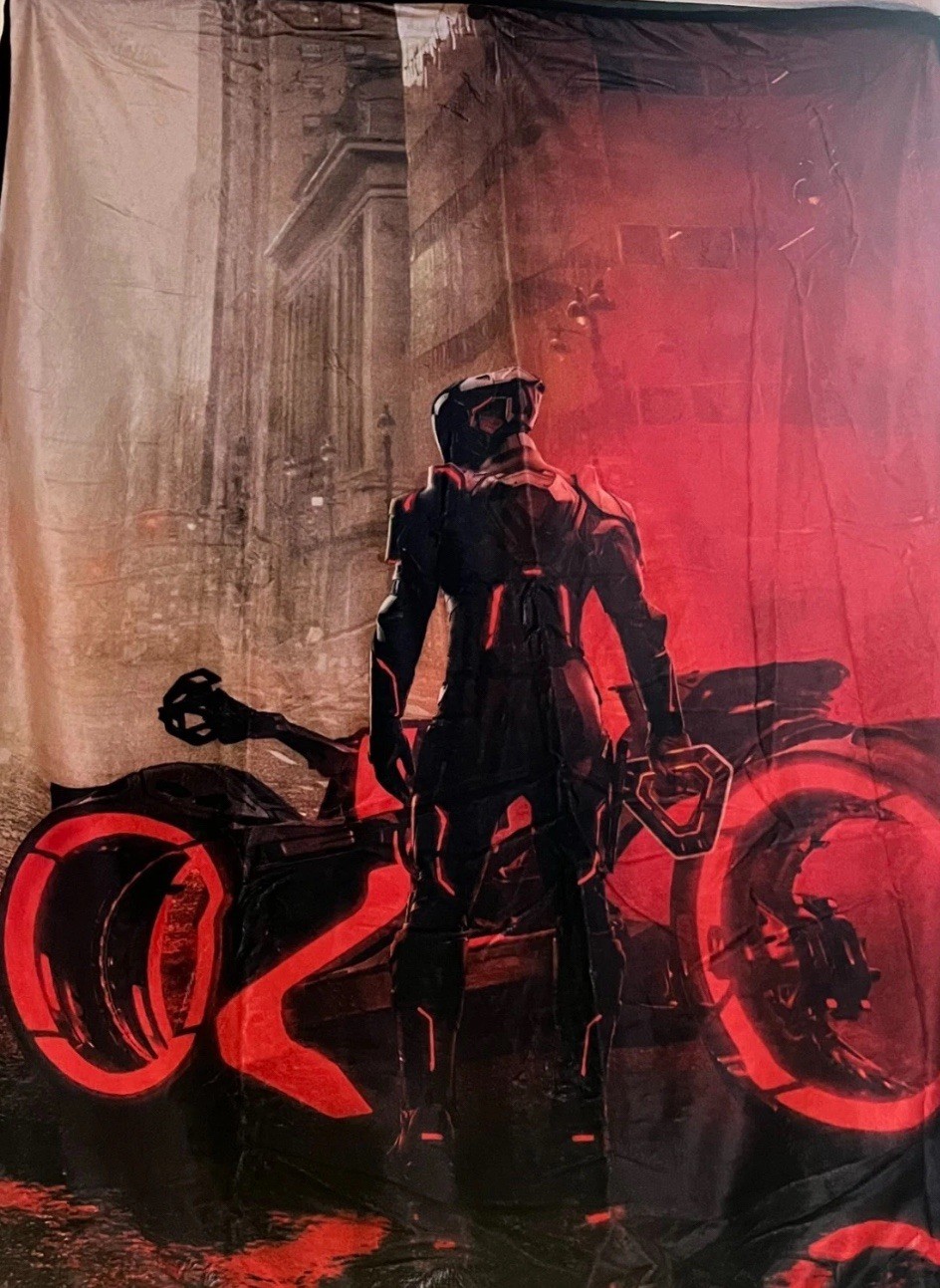 TRON ARES 2025 Theatres Blanket Throw Collectible - Soft, New