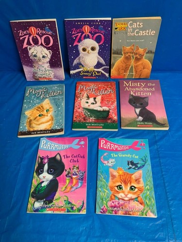 animal chapter books - Animal Ark, Purrmaids, Magic Kittens. Rescue Zoo ...