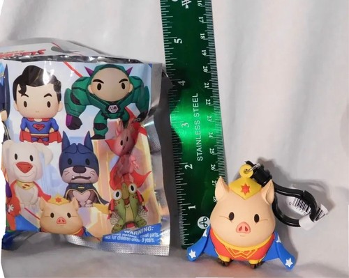 PB Pot Belly Pig Figural Bag Clip DC League of Super Pets S 1 Wonder ...