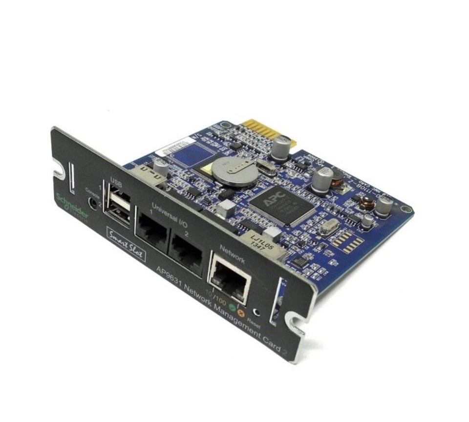 APC AP9631 Network Management Card 2 UPS w/ Environmental Monitoring ...