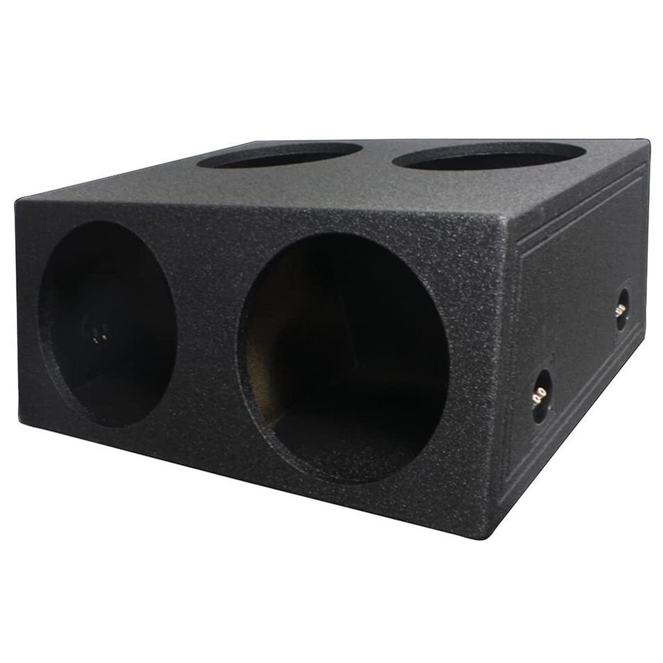 QPOWER QBOMB QUAD 4 HOLE 12" SEALED DURABLE BED LINER EMPTY WOOFER ...