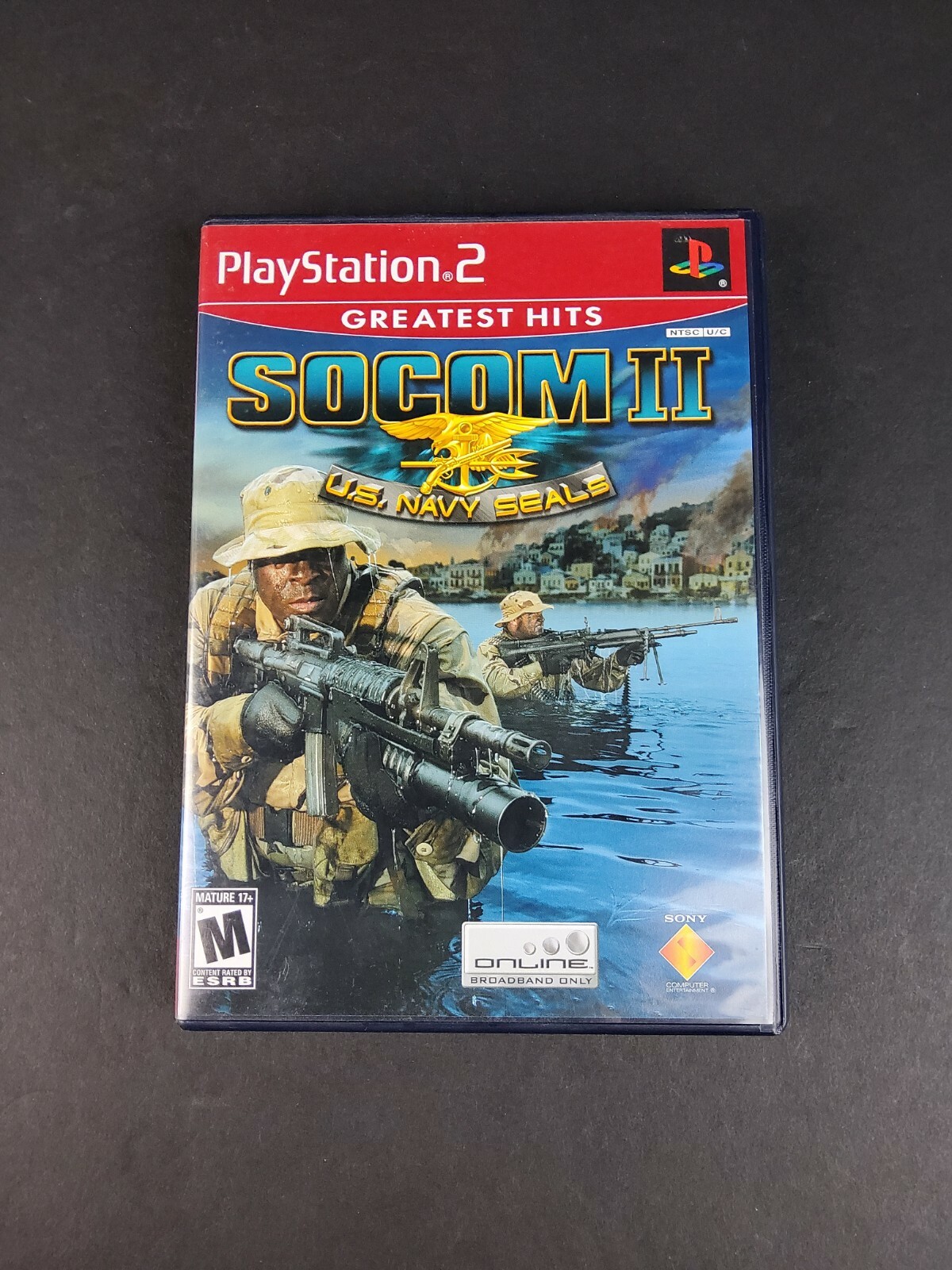 SOCOM II U.S. Navy Seals (PlayStation 2 PS2, 2003) Complete Game w ...