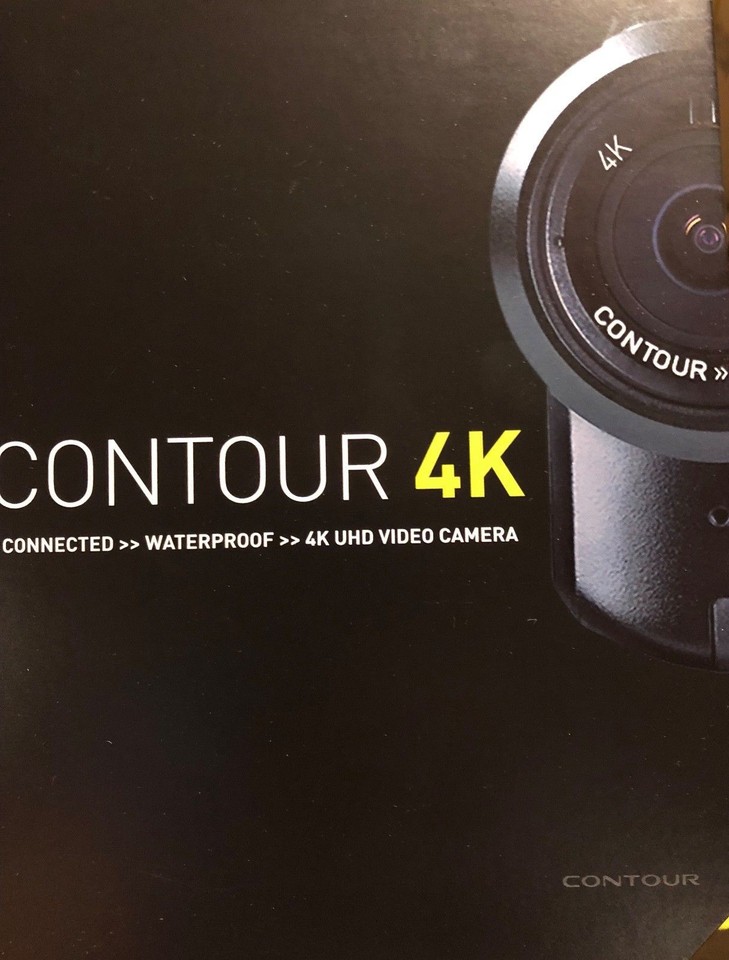 CONTOUR4K CONTOUR HD CAMERA 4K WATERPROOF HELMET CAM 16MM LENS HUNTING ...