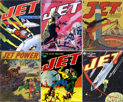 1950's Jet Power Comic Book Package - 6 eBooks on CD | eBay