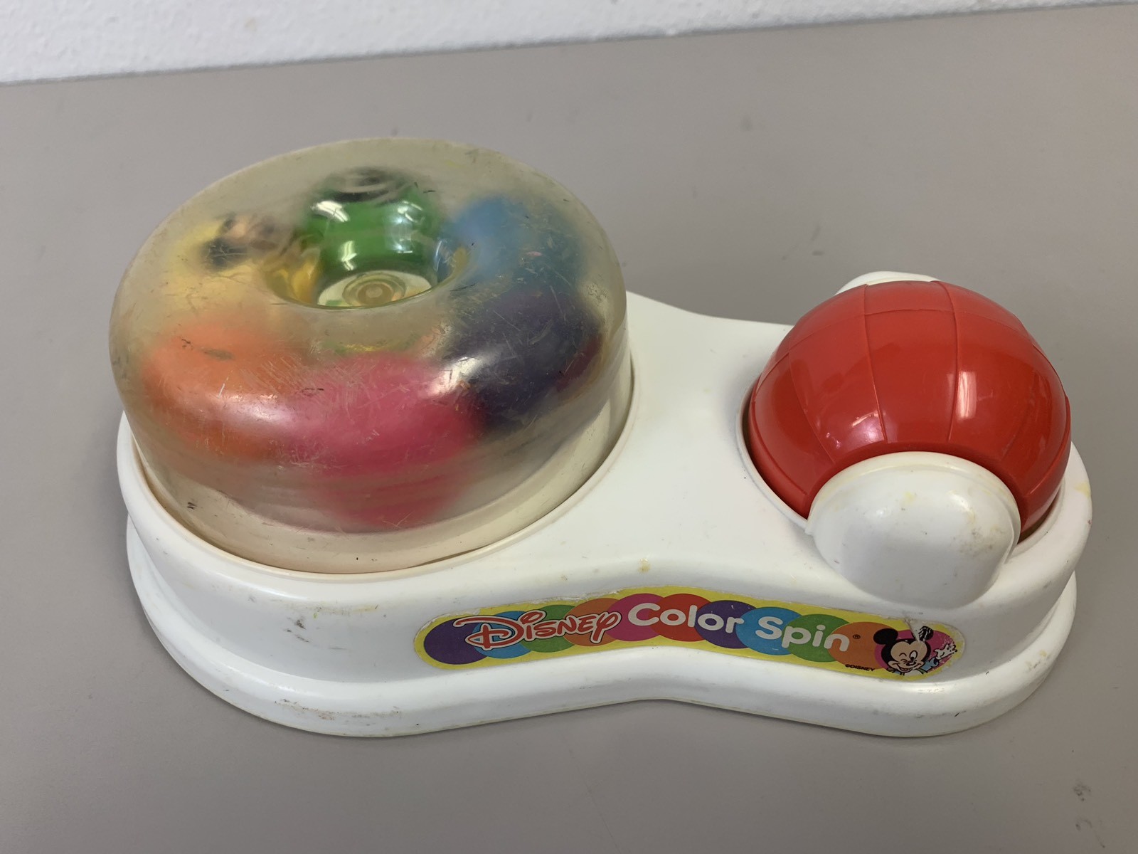 Vintage 1986 Mattel Disney Color Spin Toy Mickey Mouse | eBay
