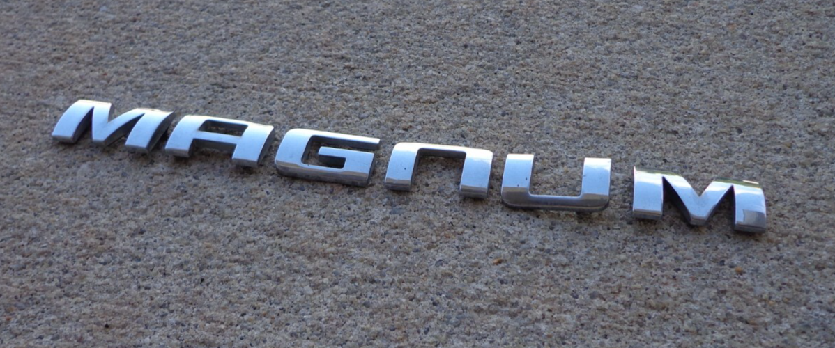 Dodge Magnum emblem letters badge decal logo trunk OEM Factory Genuine ...