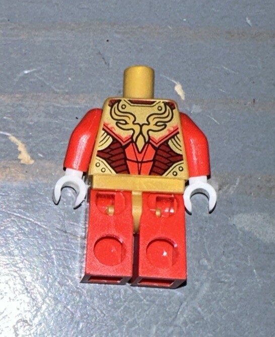 Lego Laval Fire Chi Heavy Armor The Legends Of Chima Minifig Loc093 ...