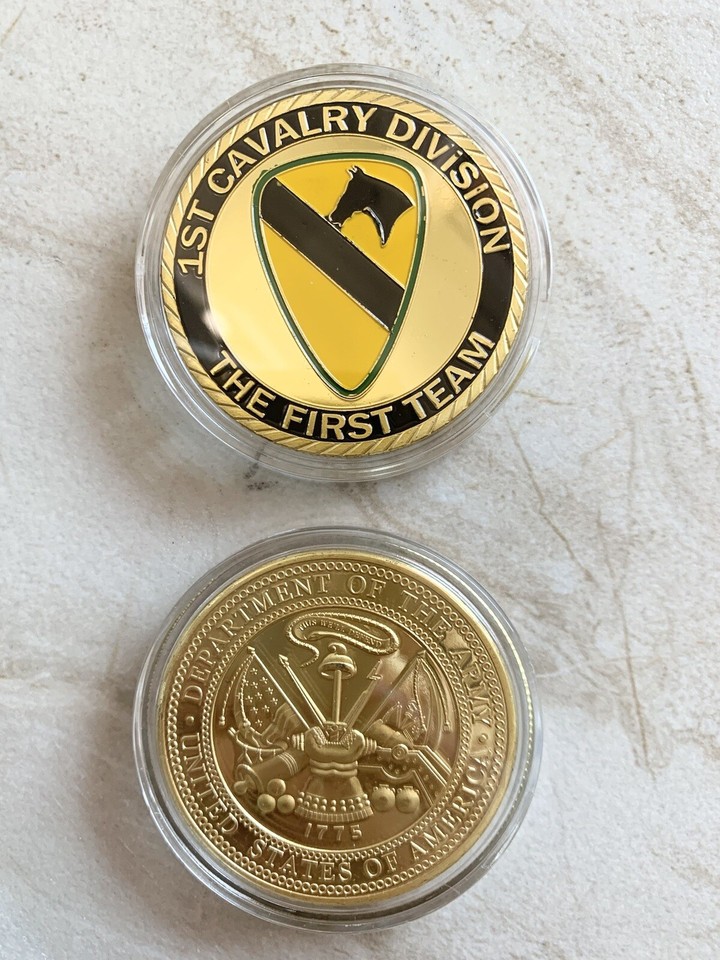 US Army First 1st Cavalry Combat Division Regiment Cav Military ...