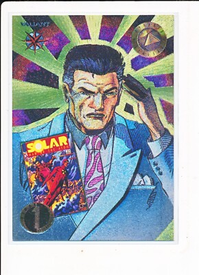 1993 Upper Deck Valiant Comics SOLAR Etched Foil Trading Card #FA5 | eBay