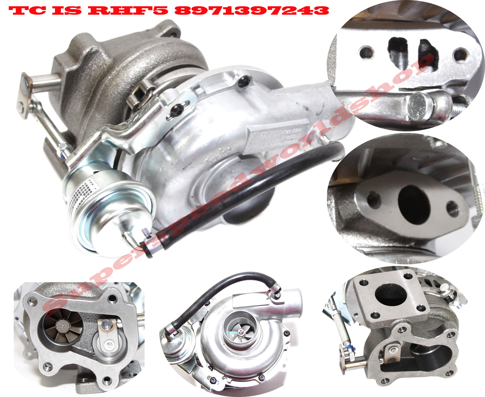 RHF5 8971397243 Turbo for 98-04 Isuzu Rodeo 4JB1T 2.8TD | eBay