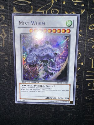 Yu-Gi-Oh! TCG Mist Wurm - HA01-EN023 - Limited Edition - Secret Rare LP ...