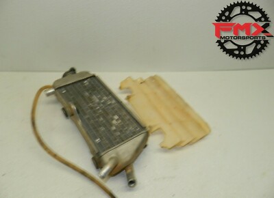 02-04 Yamaha Yz125 Right Side, Fill Side Radiator, Cooling A86 | eBay