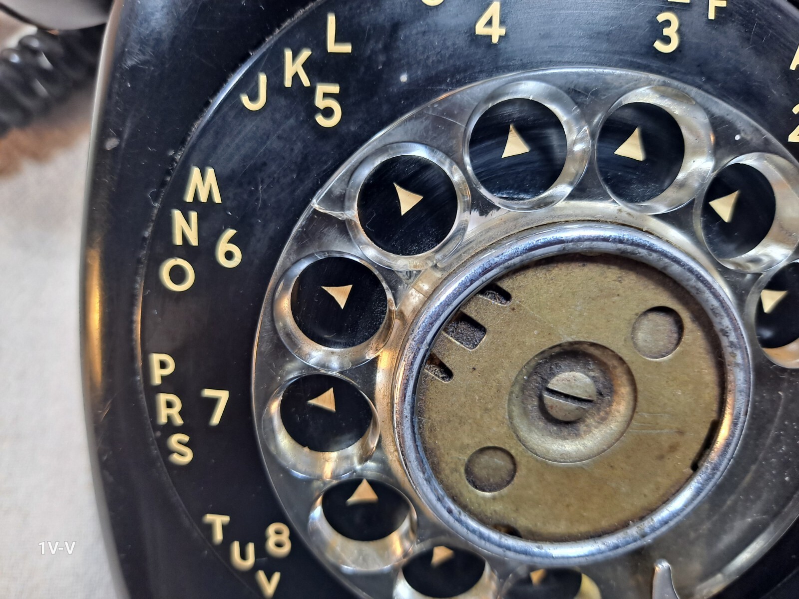 Vintage Phone 1963 Automatic Electric Monophone Blck Rotary Desk ...