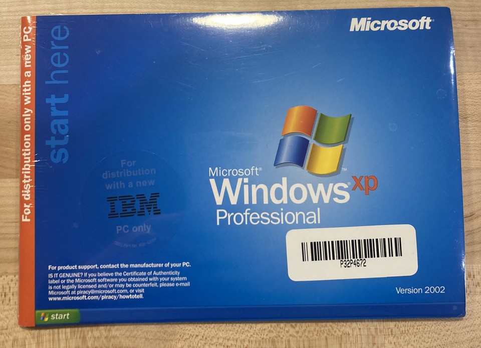 Microsoft Windows XP Professional Version 2002 OEM Software NEW - PRODUCT KEY 882224246316| eBay