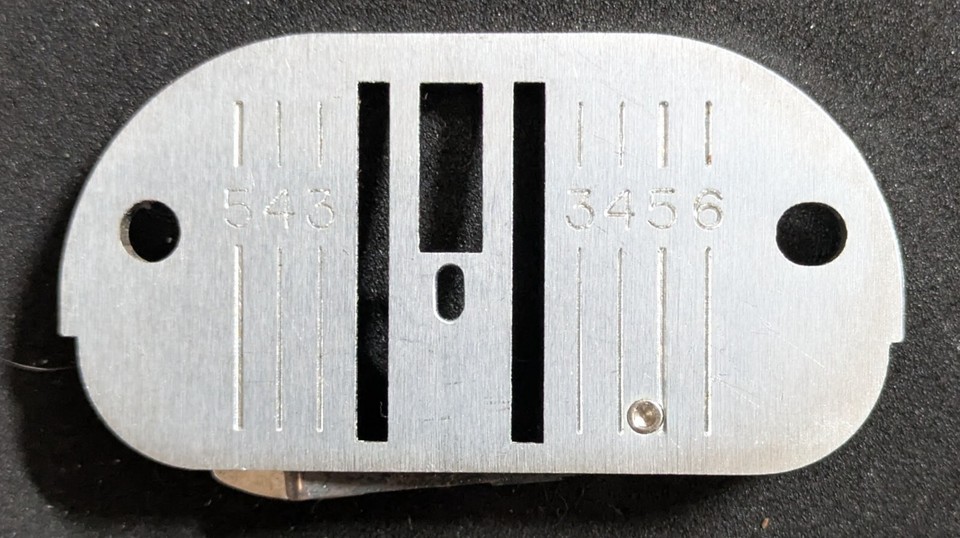 Vintage SINGER Sewing Machine Needle Plates, Slide Plates, etc ...