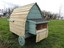 The Chicken Pod Hen House On Wheels - Painted / Unpainted | eBay