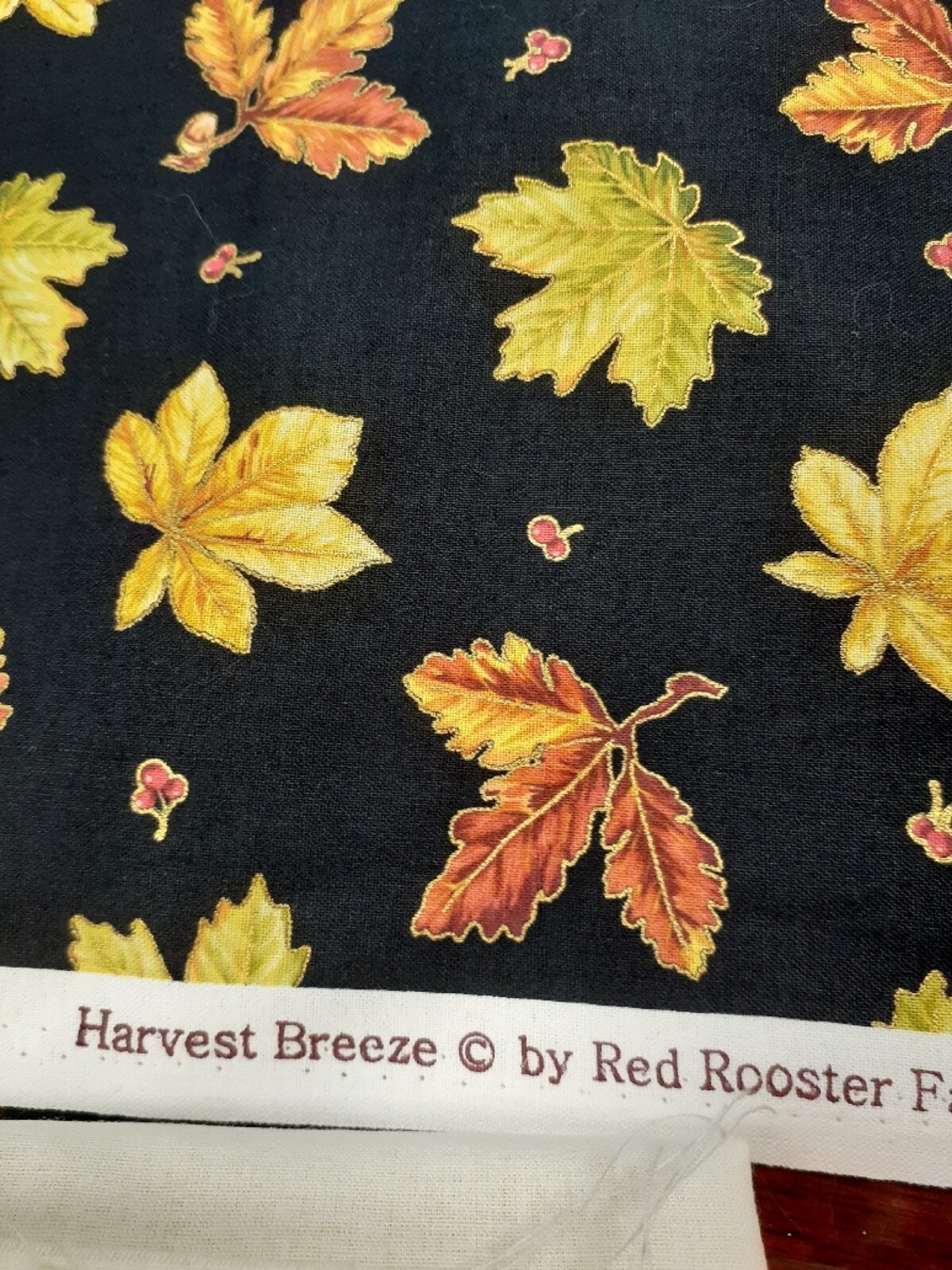 5 yds - Red Rooster - Andover -- Fall quilting fabric | eBay