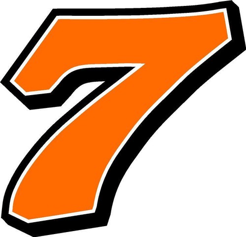 NEW FOR 2021 - #7 Corey LaJoie Racing Sticker Decal SM thru XL ...