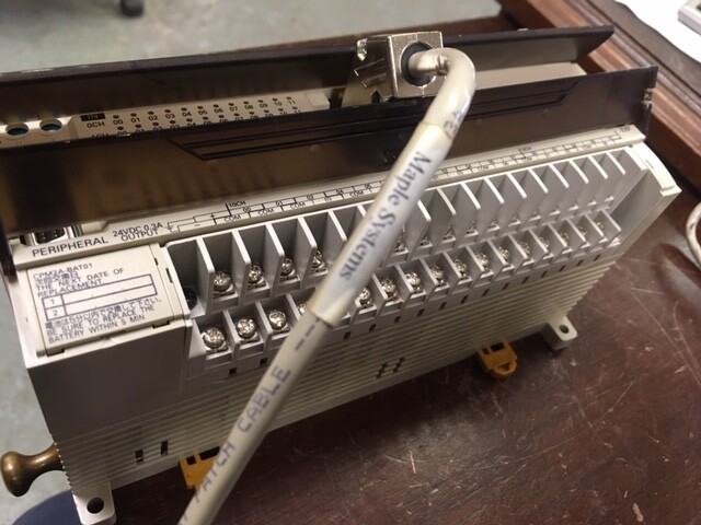 Omron Sysmac CPM2A-60CDR-A Programmable Controller with cable FREE USA ...