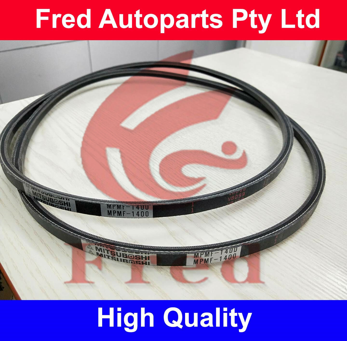 Drive Fan Belt MF1400 For TOYOTA Land Cruiser Coaster 90916-02452 1HZ ...