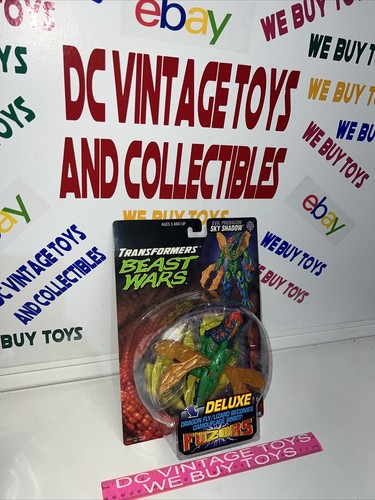 Transformers Beast Wars Fuzors Deluxe Sky Shadow Dragon Fly Lizard ...
