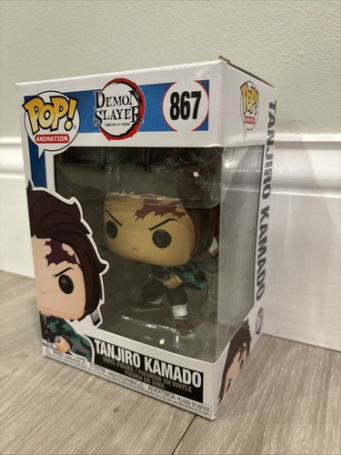 FUNKO POP JAPAN ANIME DEMON SLAYER TANJIRO KAMADO #867 VINYL FIGURE ...