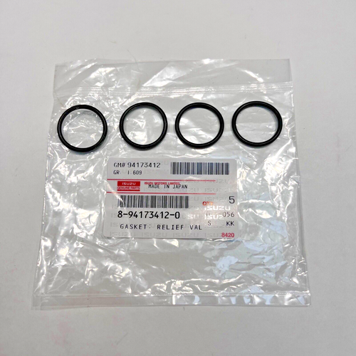 4x Injector Nozzle Seal O-ring GENUINE for Isuzu NPR NQR NPR-HD 4HK1 5 ...