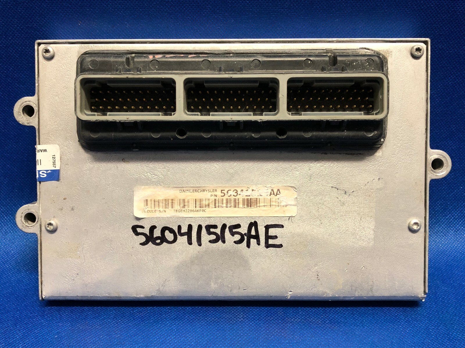 VIN Programmed 97 Jeep Wrangler 4.0l at Engine Computer 56041351 Plug ...