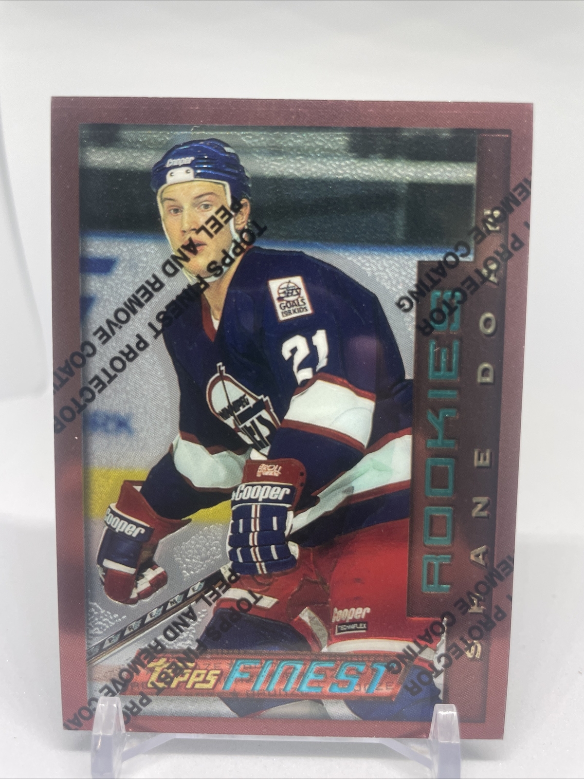 1996 Shane Doan Topps Finest Rookie | eBay