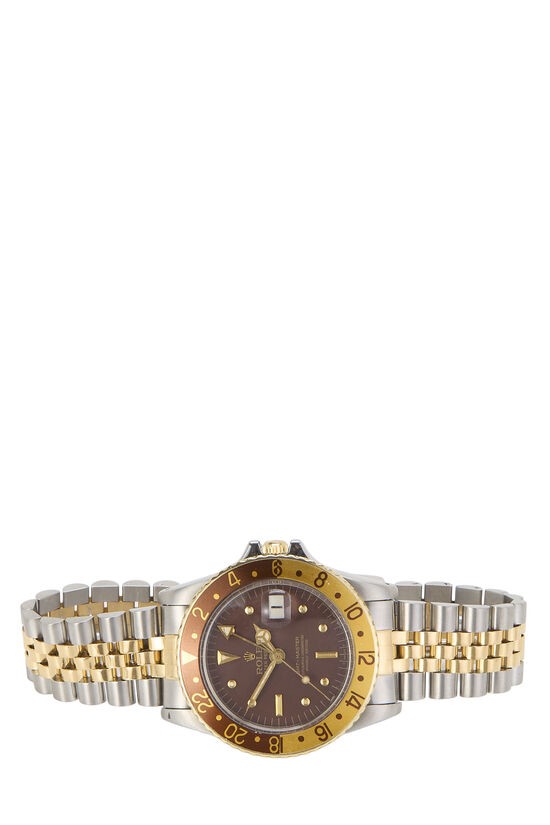 Rolex Brown Two-Tone Root Beer GMT-Master 40MM - WGACA | eBay