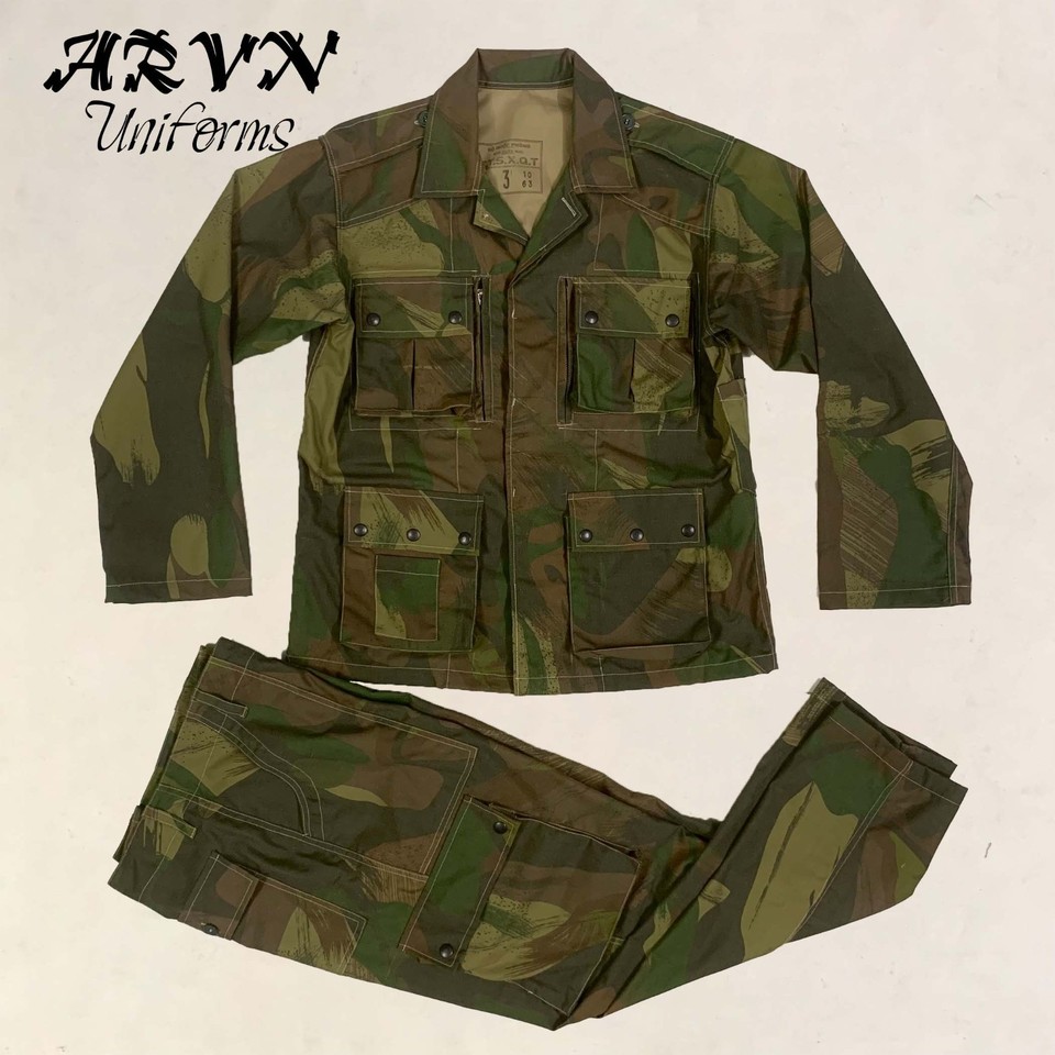 ARVN OFFICER UNIFORM – US ADVISOR STYLE – SNAP BUTTONS – CUSTOM ...