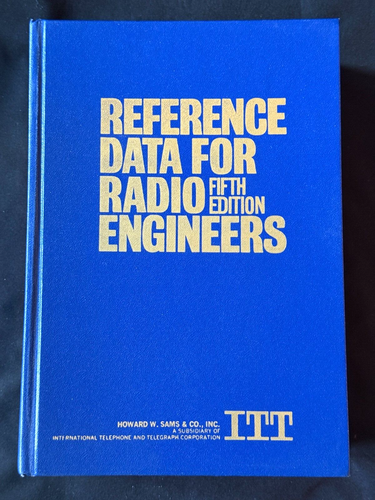 vtg book Reference Data For Radio Engineers ITT Fifth Edition 1974 ...