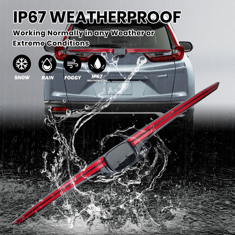Rear Trunk Brake Light Bar For 2017-2022 Honda CRV Rear Trunk LED Tail ...