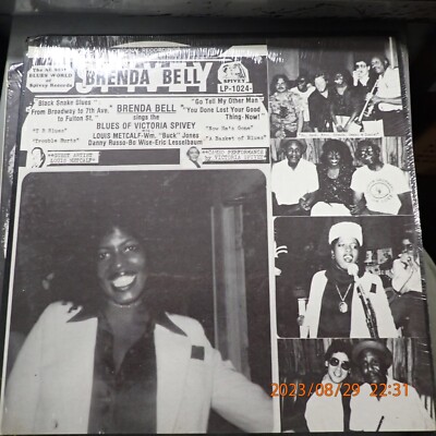 New Sealed Brenda Bell Sings The Blues Of Victoria Spivey Records ‎LP ...